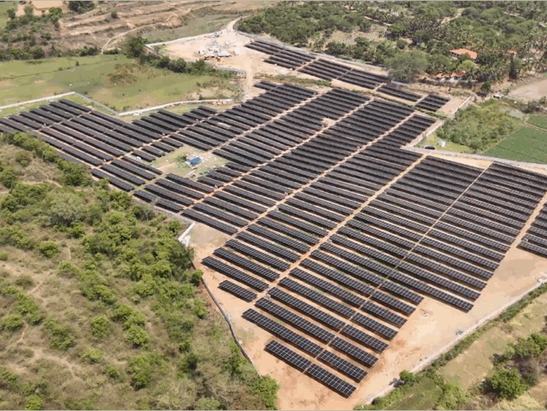 Solar Ground Mounted Power Plants in Tamil Nadu - KCP Eco Energy